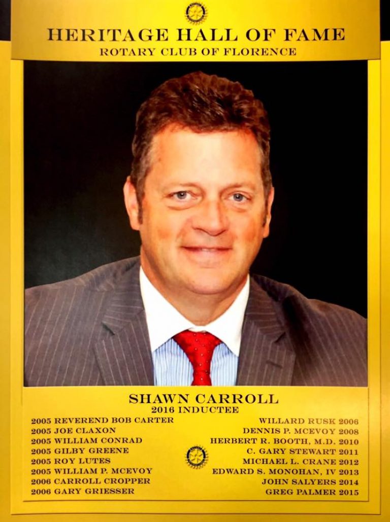 Shawn Carroll, director of New Perceptions, inducted into Florence ...