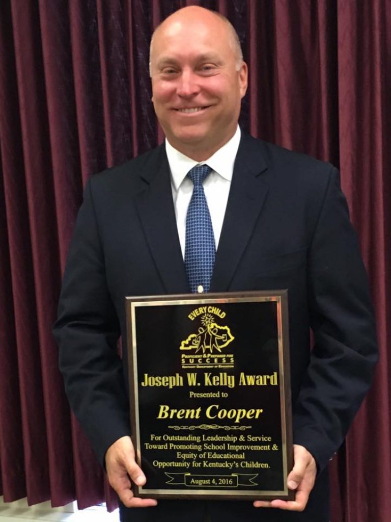 KY Board of Education presents Kelly Award to NKY's Brent Cooper ...