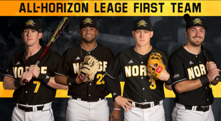 NKU's Norse baseball squad earns four All-Horizon League First Team ...