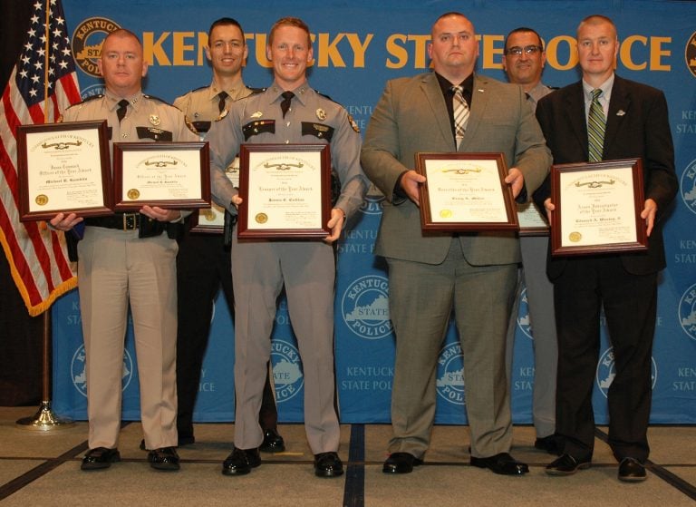 Kentucky State Police troopers and officers honored for bravery ...