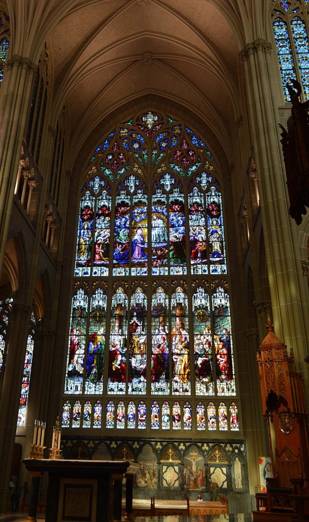 Our Rich History: Historic stained-glass windows in Cathedral Basilica ...