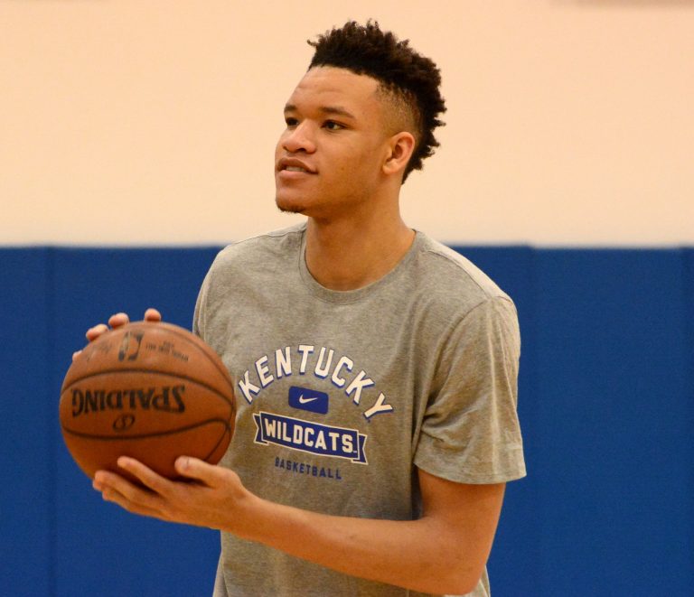 Former Kentucky standout Kevin Knox impressed with Wildcats - NKyTribune