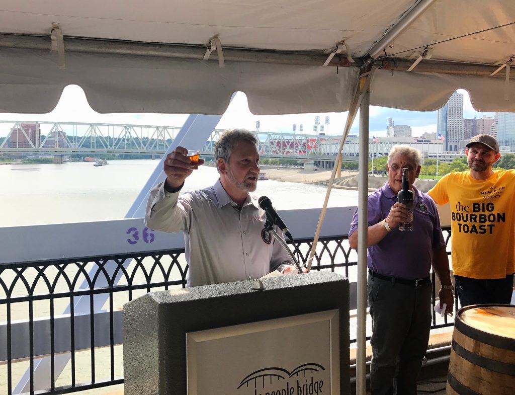 'World's Biggest Bourbon Toast' on Purple People Bridge introduces New ...