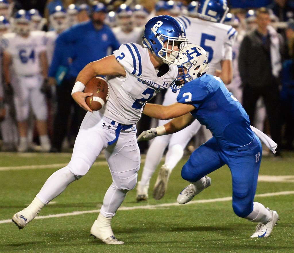 In battle of heavyweights, streaks intact for CovCath football in rough ...