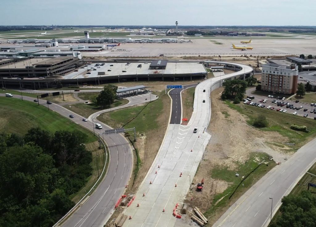 New Terminal Drive is open at CVG; now one road from I-275 via KY 212 ...