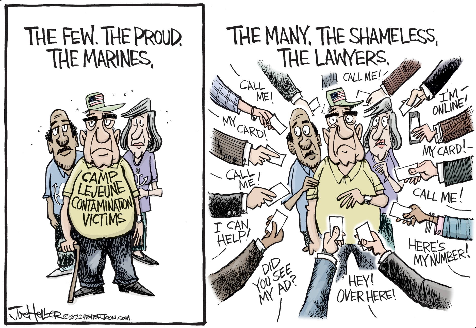 Joe Heller: A cartoonist's look at the news of the week in full color ...