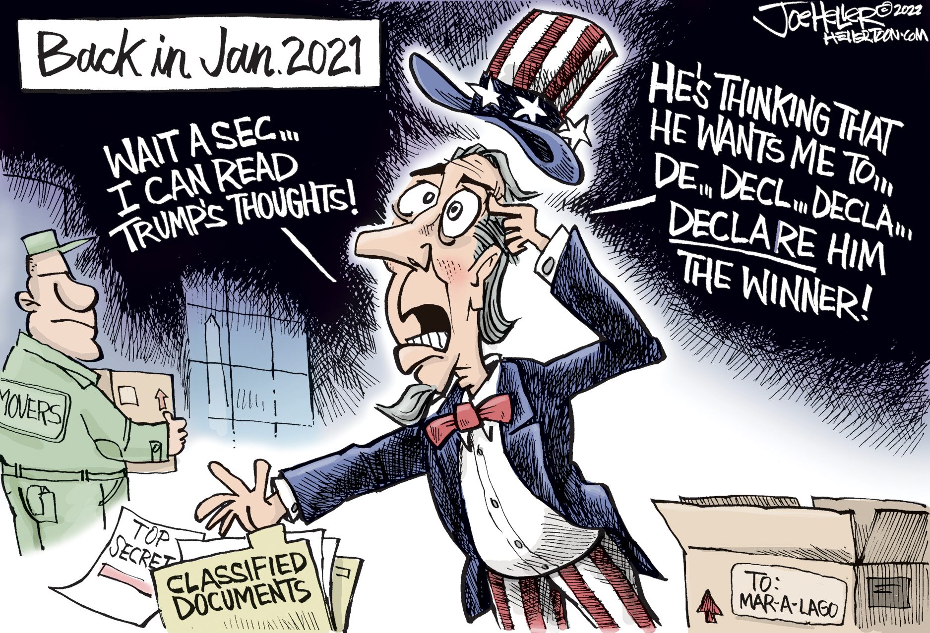 Joe Heller: A cartoonist's view of news of the week - in full color ...