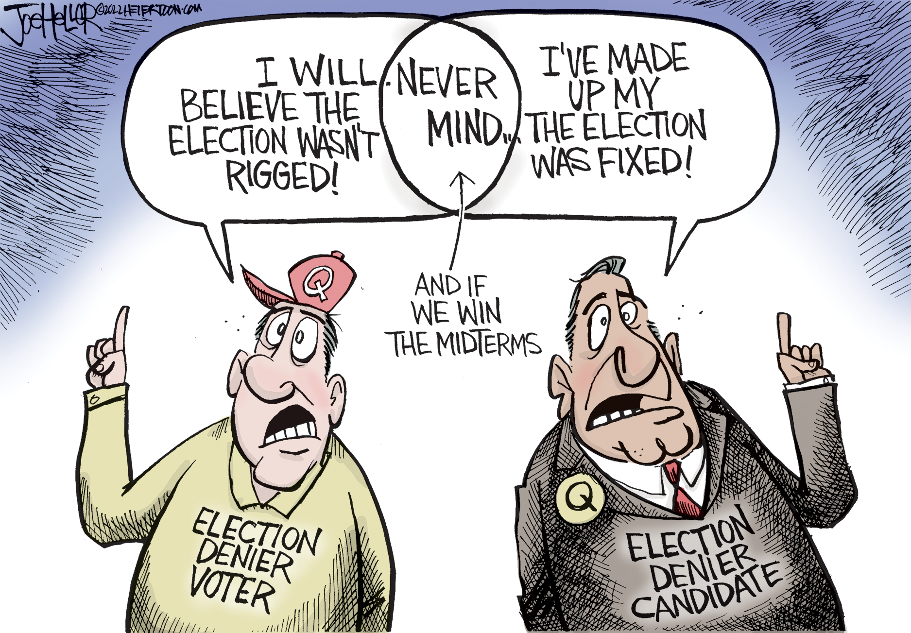 Joe Heller: A cartoonist's take on the news of the week in full color ...