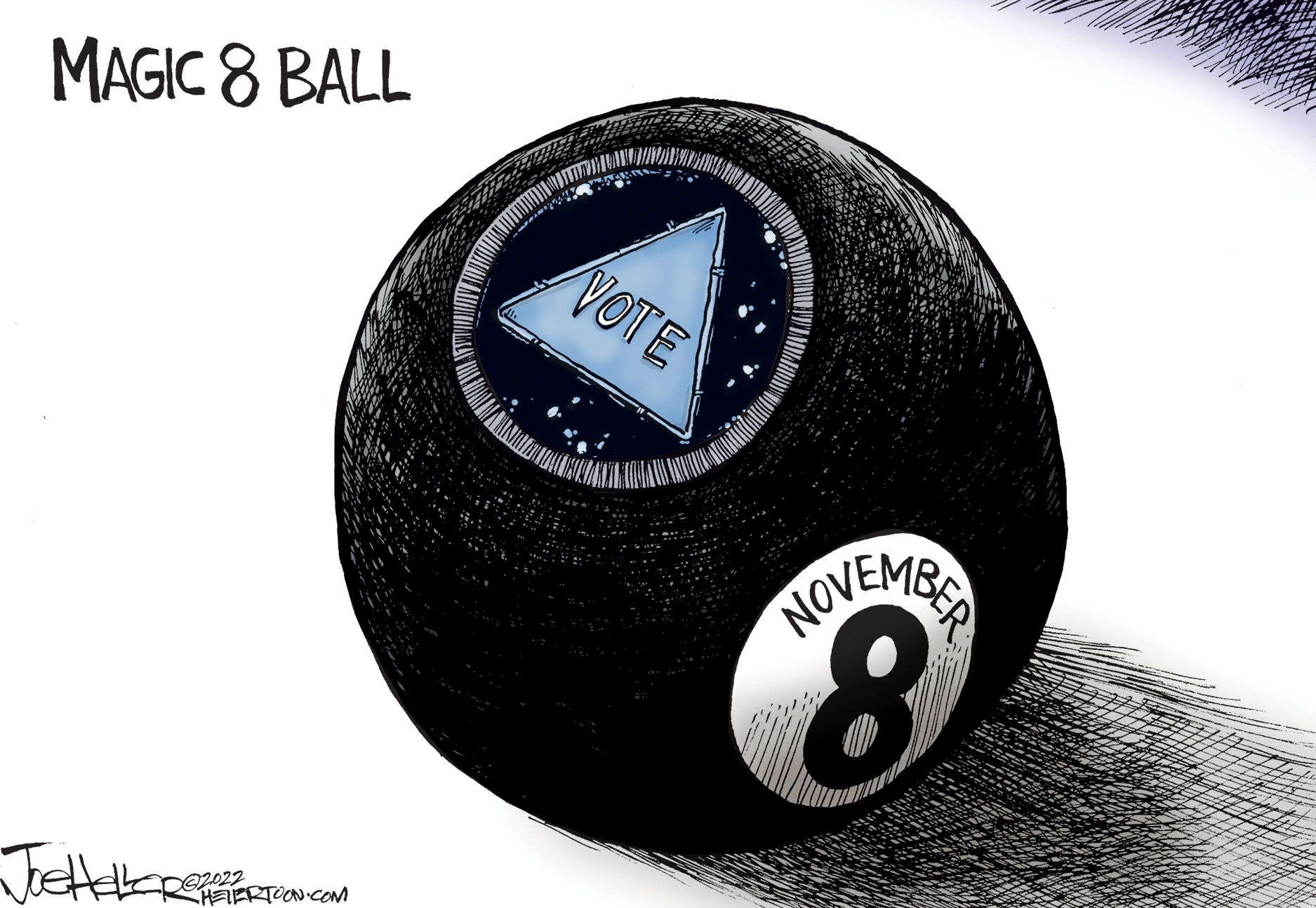 Joe Heller: A cartoonist’s view of the news of the week in full color ...
