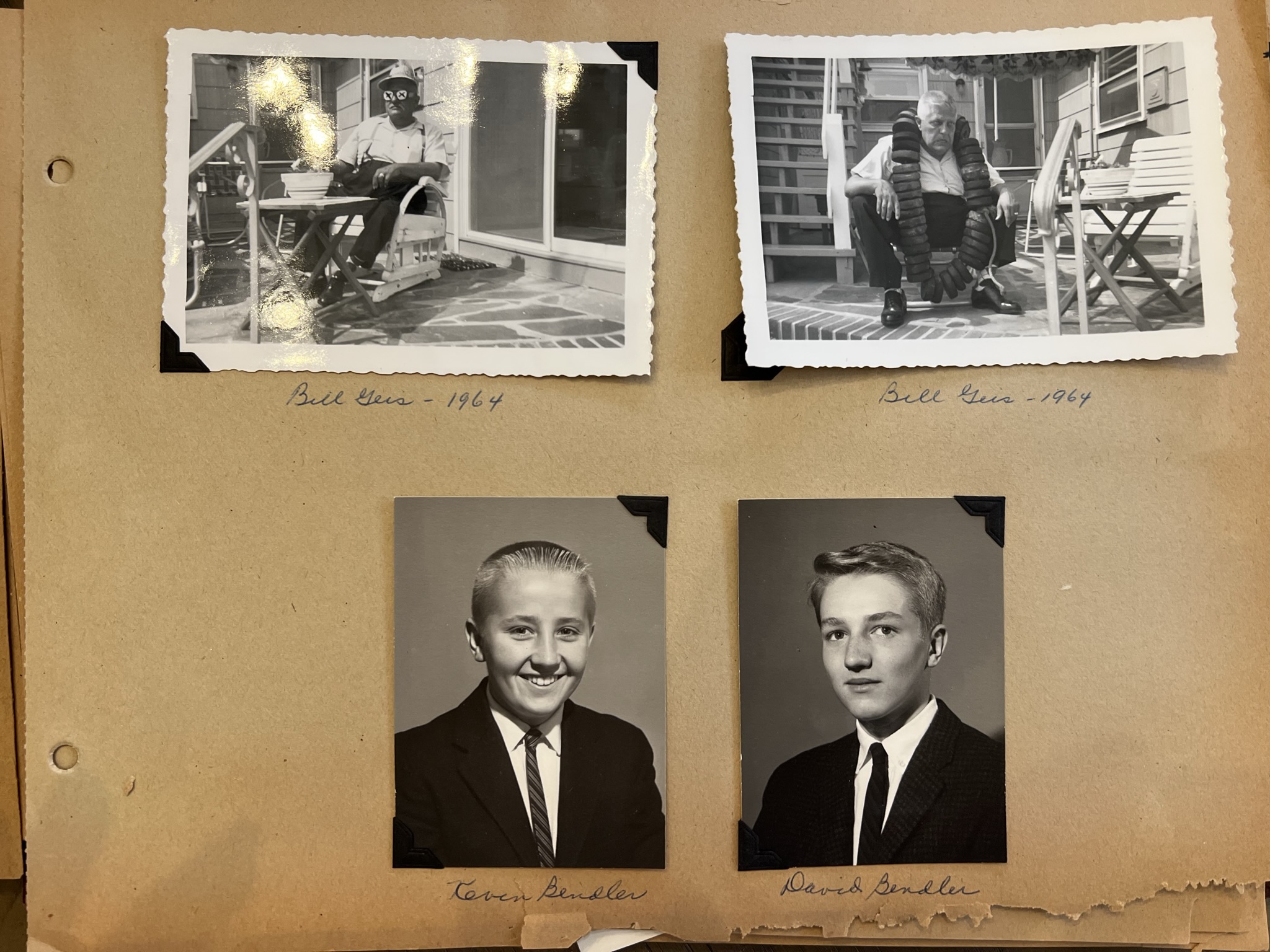 Newlyweds find old family photo album in rafters of new home - want to ...