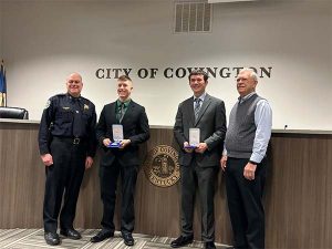 Covington Police Department welcomes Matthew Clements, Corey Zelensky ...