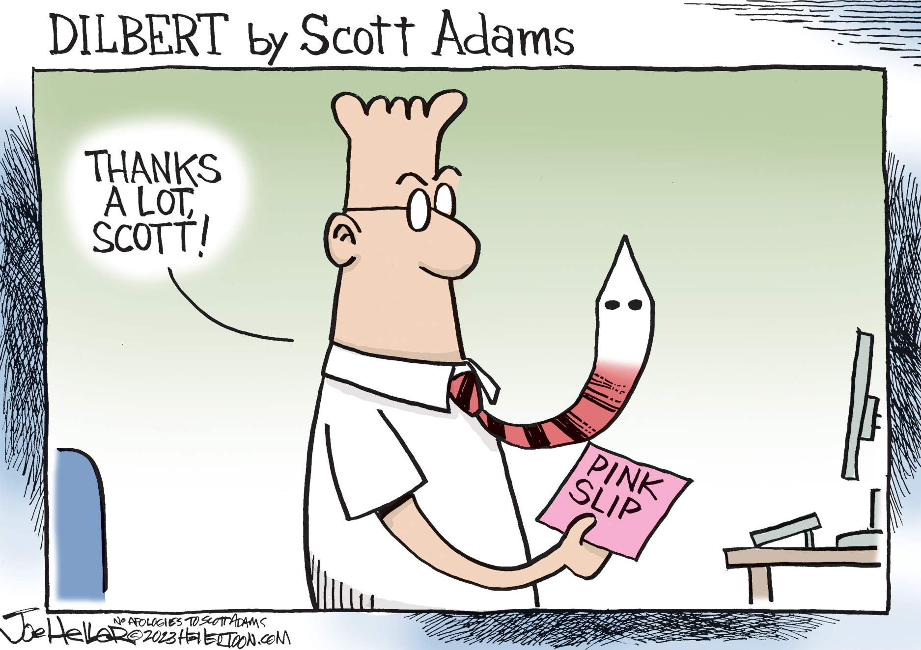 Joe Heller: Cartoonist's take on news of week - Dilbert, cookie time ...