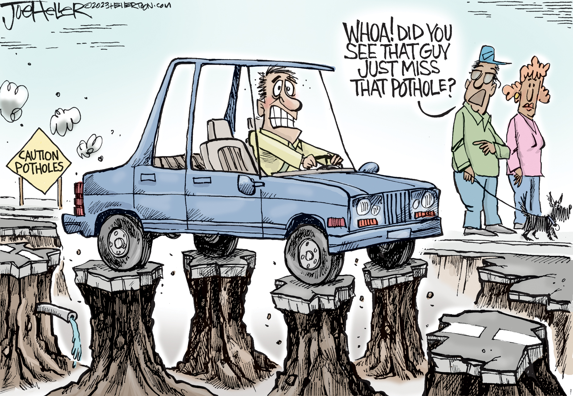 Joe Heller: A cartoonist's view of news of the week - TikTok, Spring ...