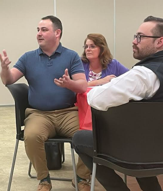 KYTC district chief engineer, Bob Yeager, introduces new personnel to ...