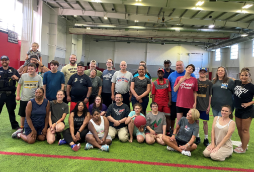 Point/Arc team had a lot of practices to prepare for kickball against ...