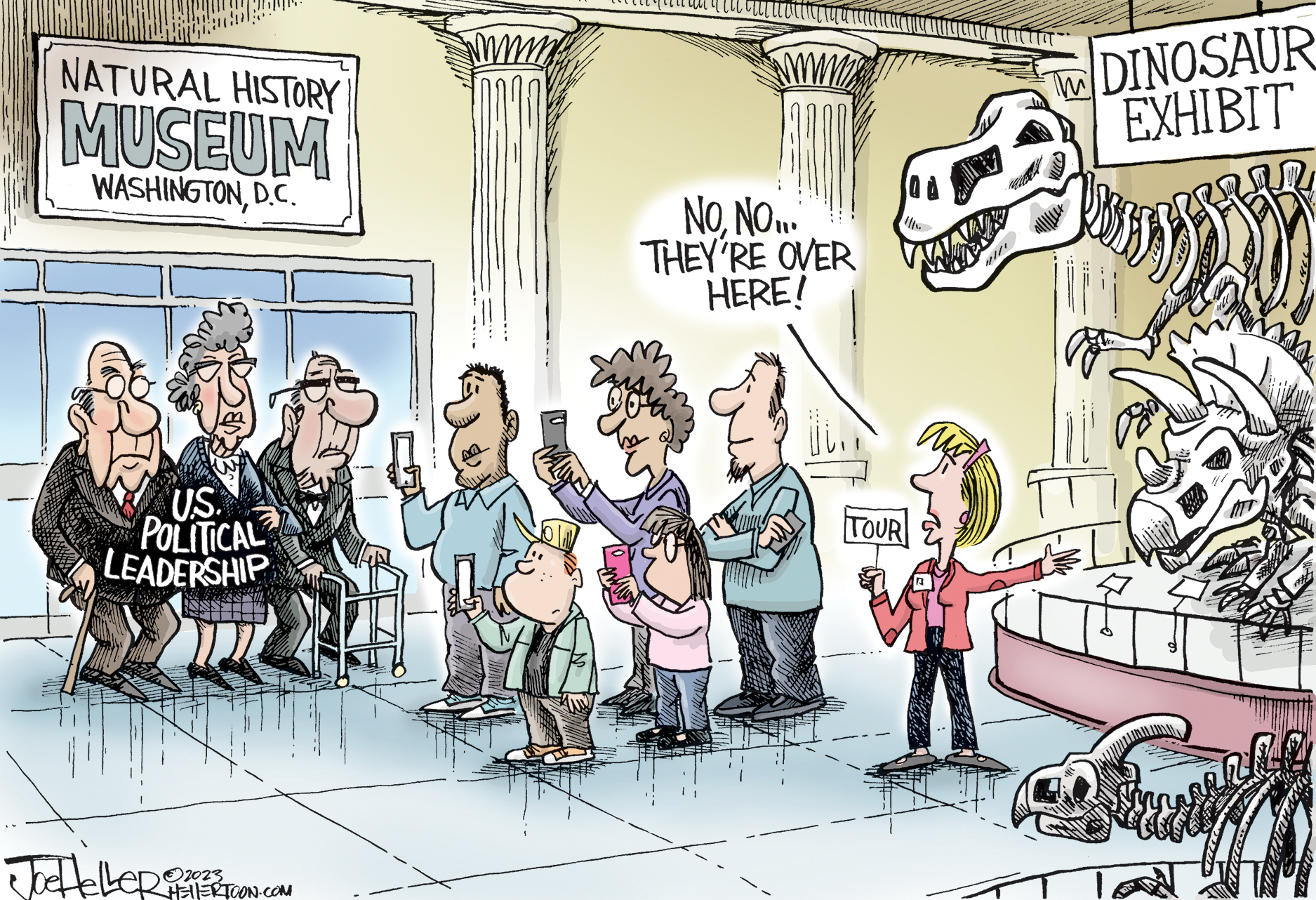 Joe Heller: A cartoonist's view of week's news - Old politicians, Chili ...