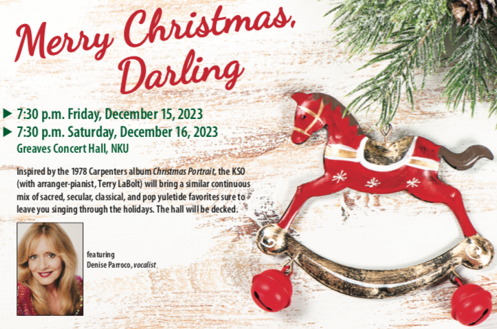 KSO presents 'Merry Christmas, Darling,' special yuletide favorites in ...