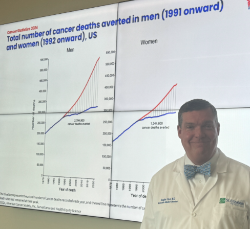 St.E.'s Dr. Doug Flora sees 'good and bad' in latest cancer data; good ...