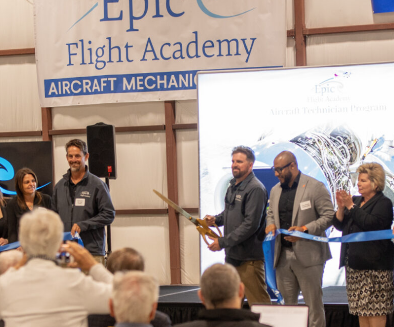 CVG celebrates Epic Flight Academy and new $8 million aircraft mechanic ...
