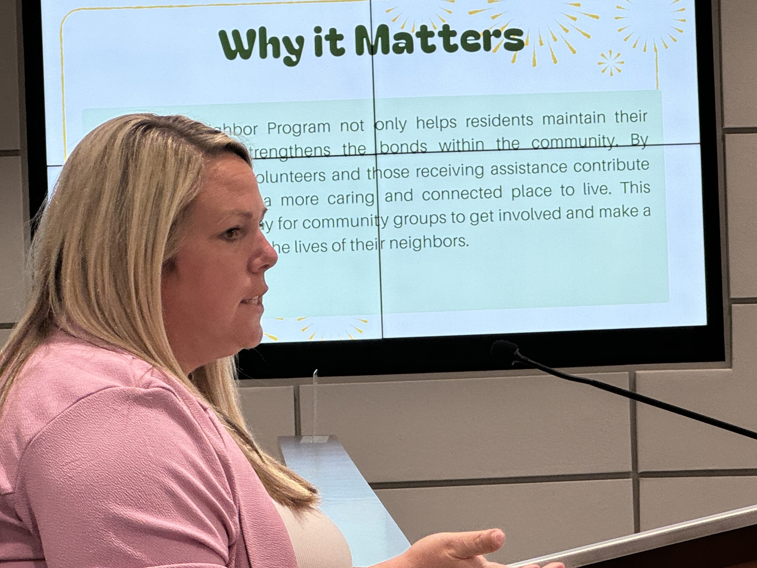 Florence's Good Neighbor Program to connect residents in need with ...