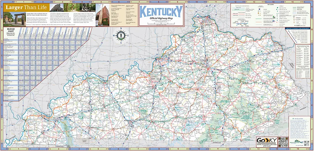 Kentucky tourist attractions map 60 photos - Morilly.com