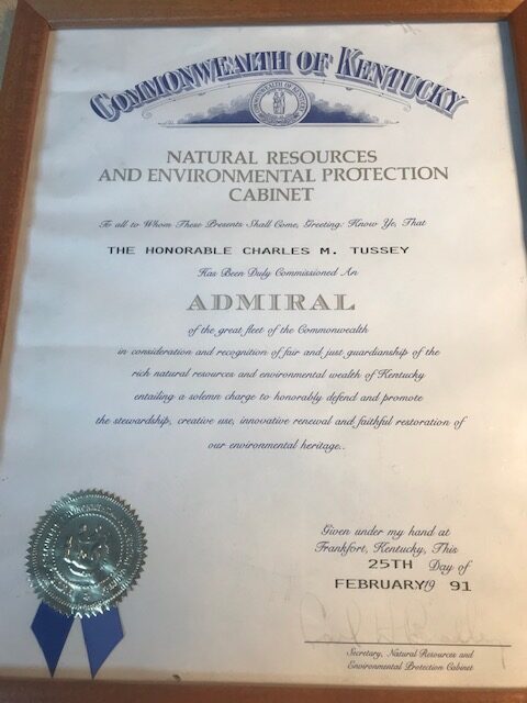 Mike Tussey: Kentucky Admirals - right up there with the Colonels ...