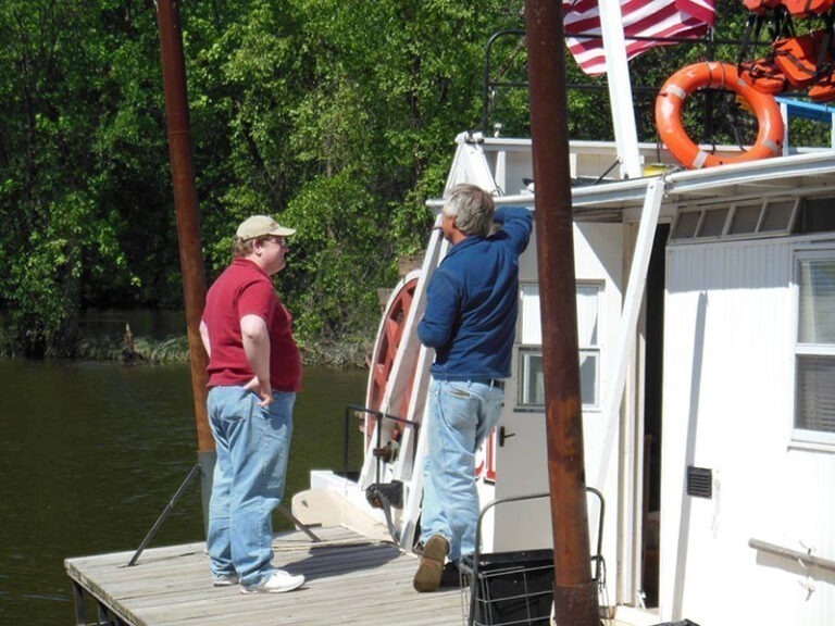 The River: Readying the rafter CLYDE for the long journey south to its ...