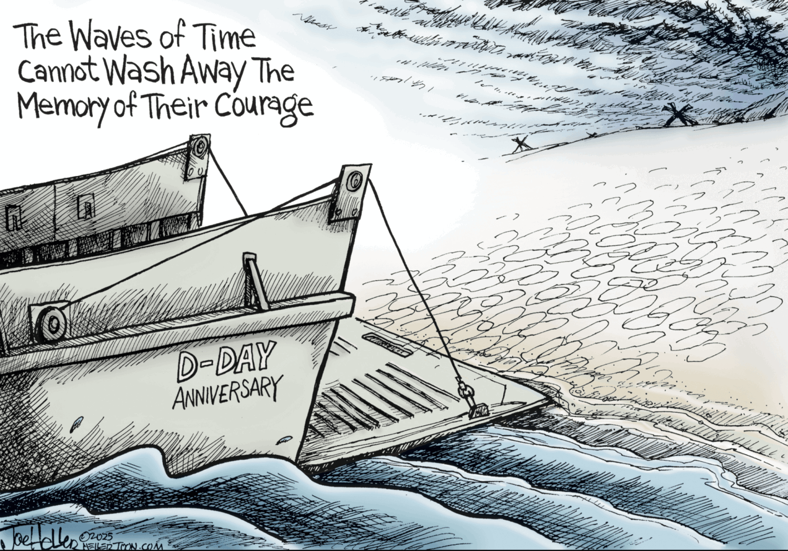 Joe Heller: Cartoonist view of news - Hot!, parades, the remote, Iran ...