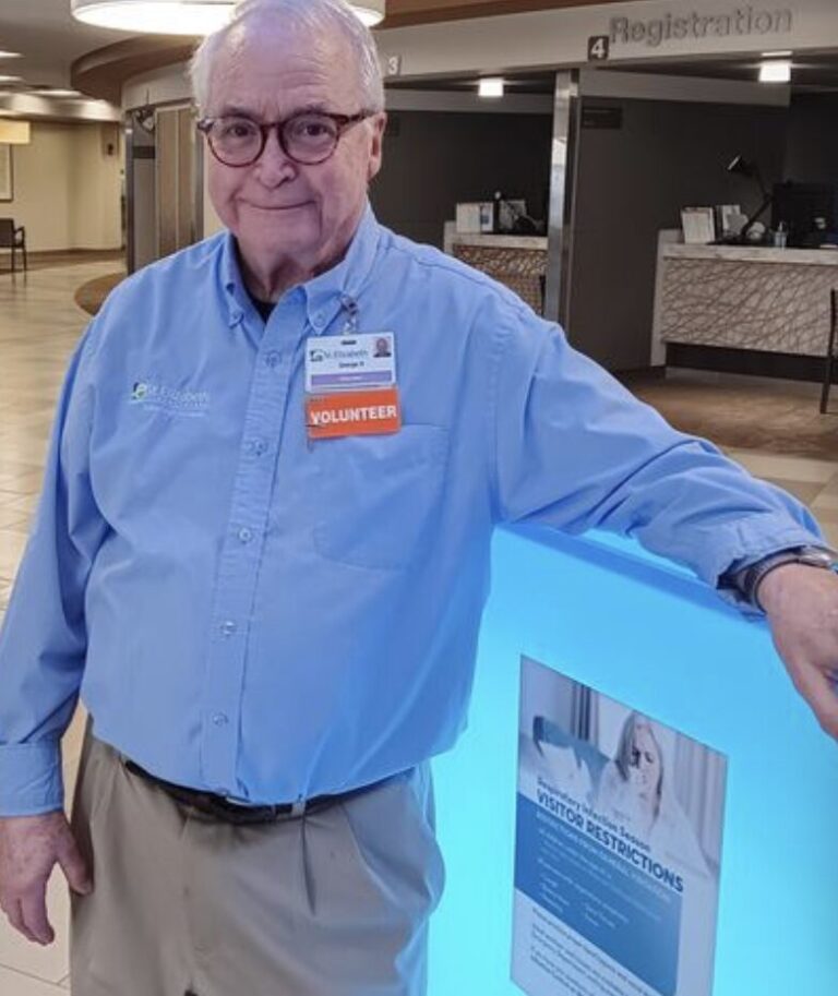 Road Scholar George Hood (with his trusty 'Otto') is aging ...