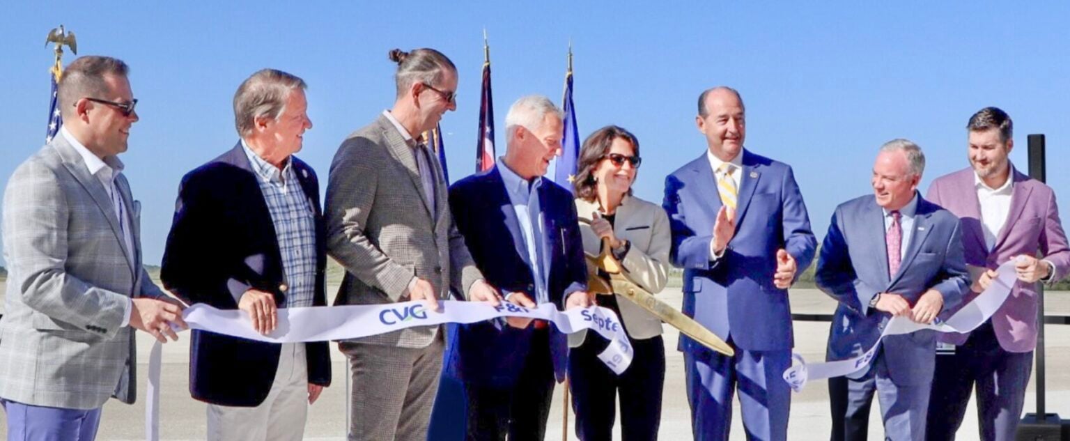 CVG celebrates grand opening of F&F's new cargo facility, the first at ...