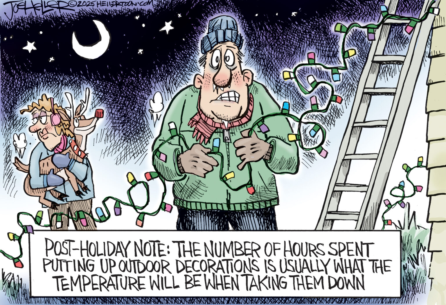 Joe Heller: Cartoonist on news - New Year, ball drops, undoing ...