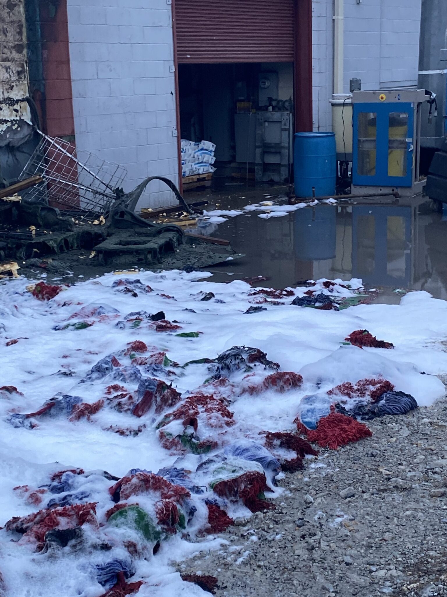 Quick response from fire departments limits damage to Point Laundry ...