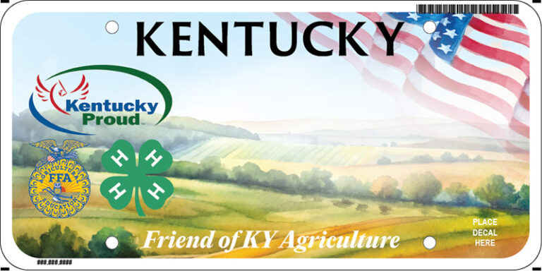 New 'Friends of Agriculture' license plate pays homage to Commonwealth ...