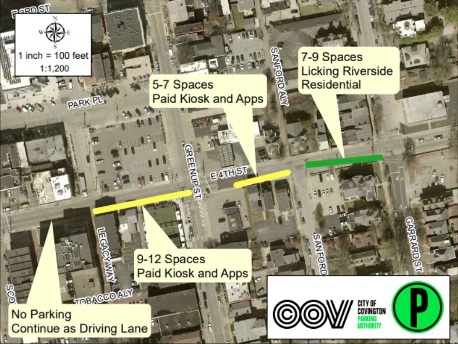 Covington Motor Vehicle Parking Authority to add temporary parking ...