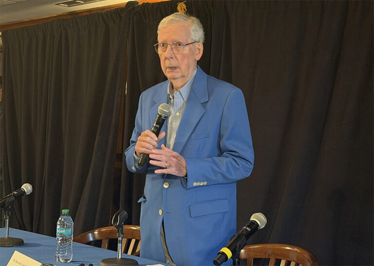 Thinking legacy, Mitch McConnell says he tried to help Kentucky punch ...