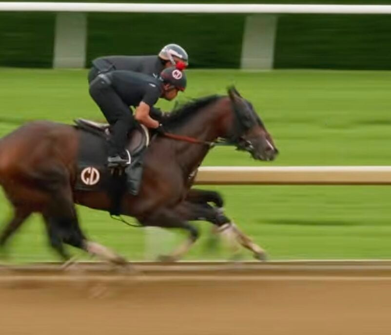 Keeneland-based Kentucky Derby winner Golden Tempo leaves today for the ...