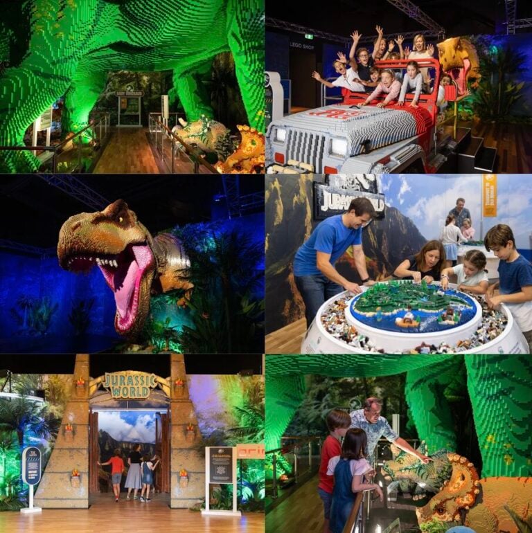 Cincinnati Museum Center's LEGO Jurassic World exhibition now open ...